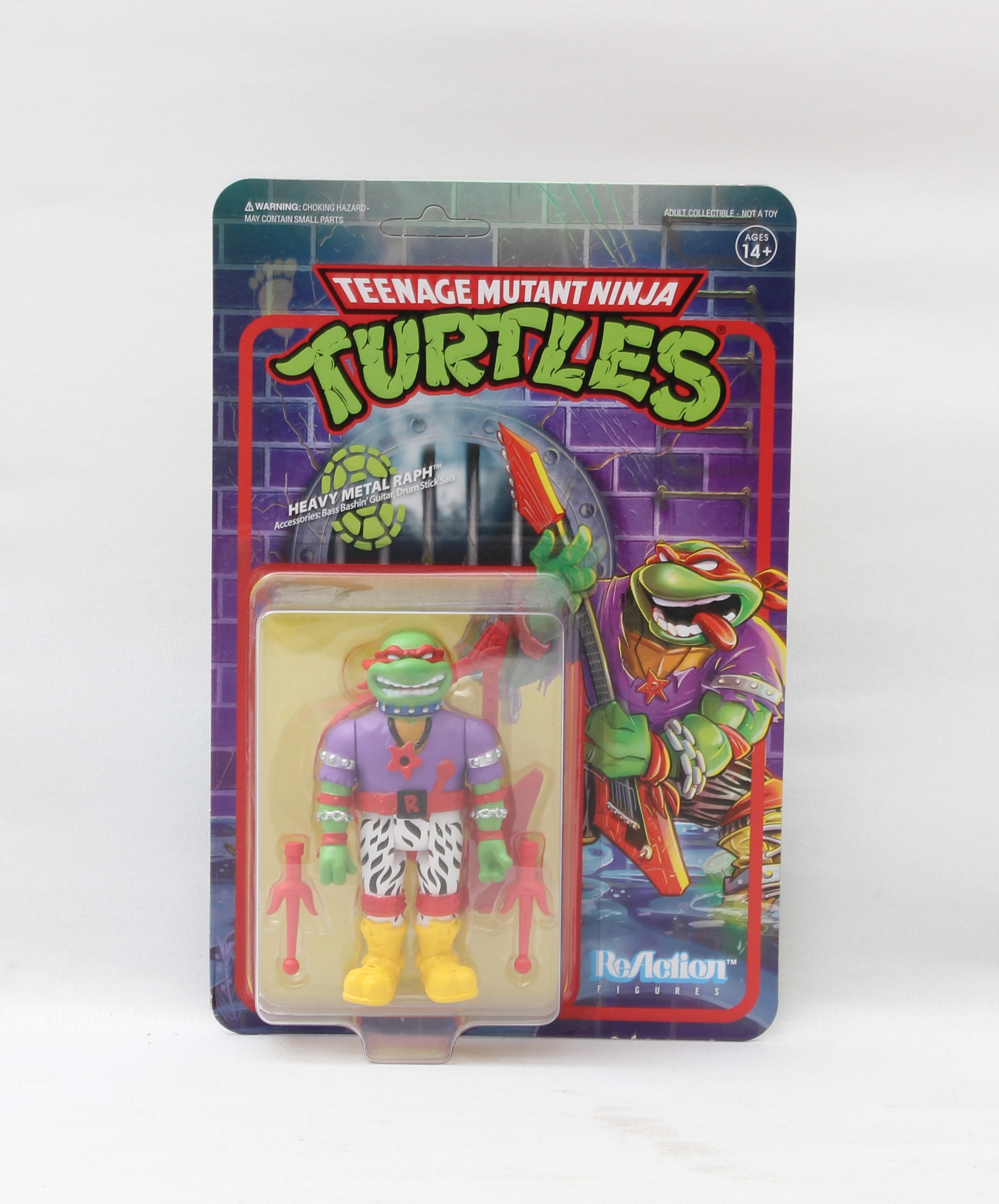 New ReAction Figures - Teenage Mutant Ninja Turtles Heavy Metal Raph (N ...
